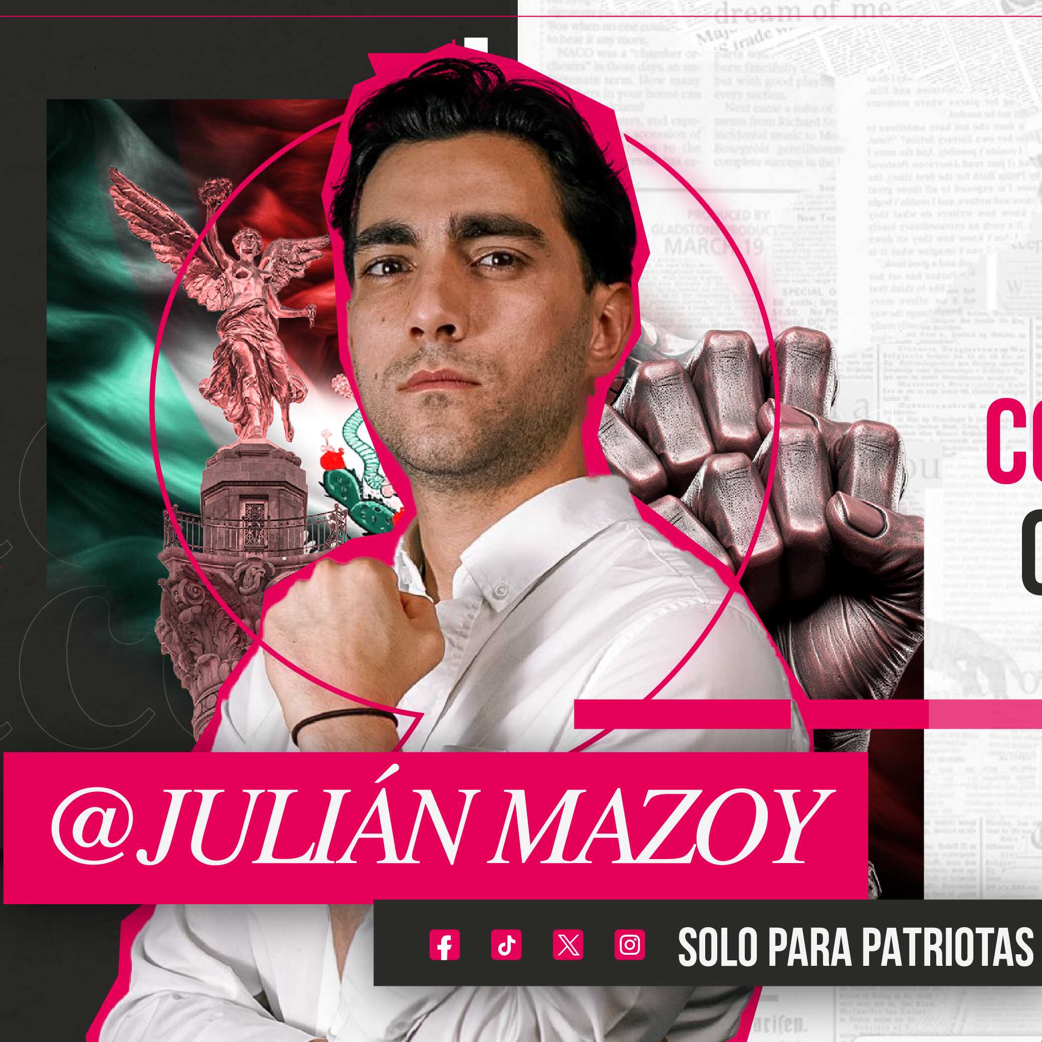 Julian Mazoy, Autor Acento 21