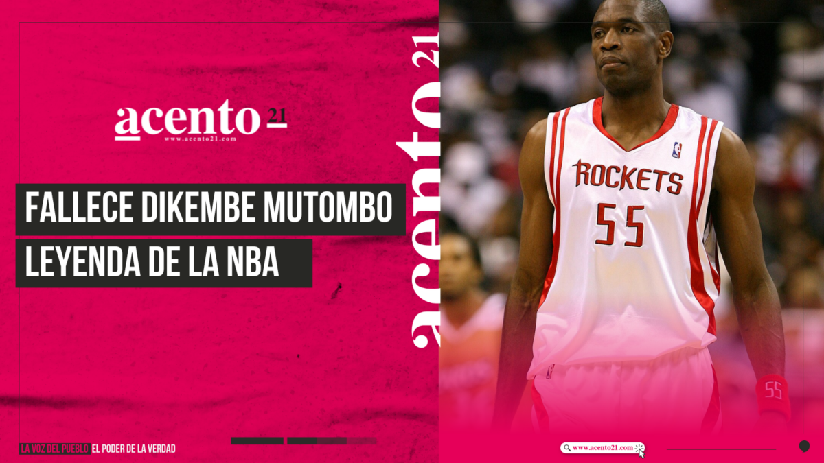 Fallece Dikembe Mutombo, leyenda de la NBA