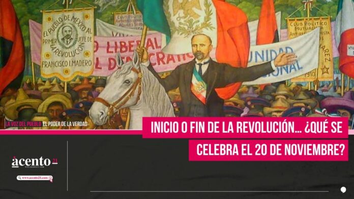 Inicio o fin de la Revolución… ¿Qué se celebra el 20 de noviembre?
