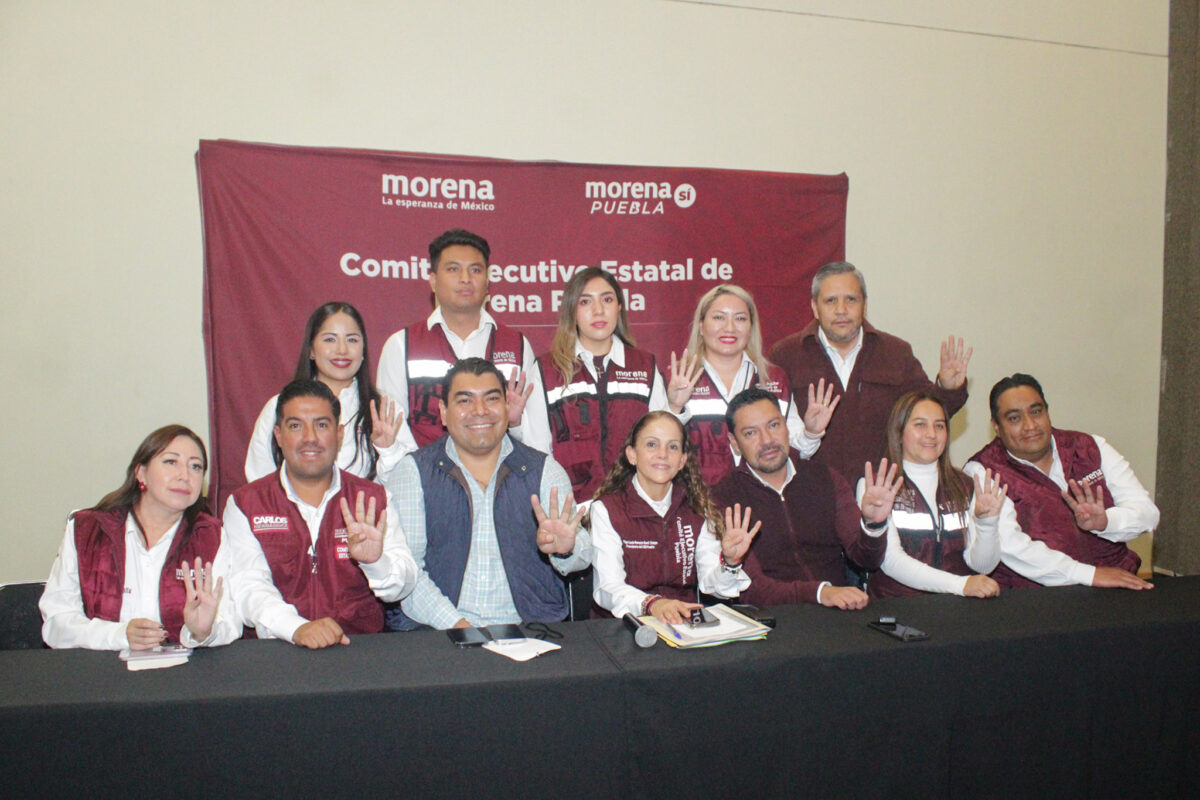 Morena va por el millón de afiliados en Puebla para finales de 2025