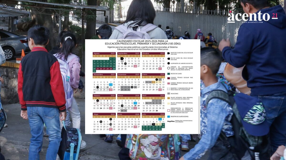 Lanzan calendario escolar 2025-2026: regreso a clases, asuetos y ...